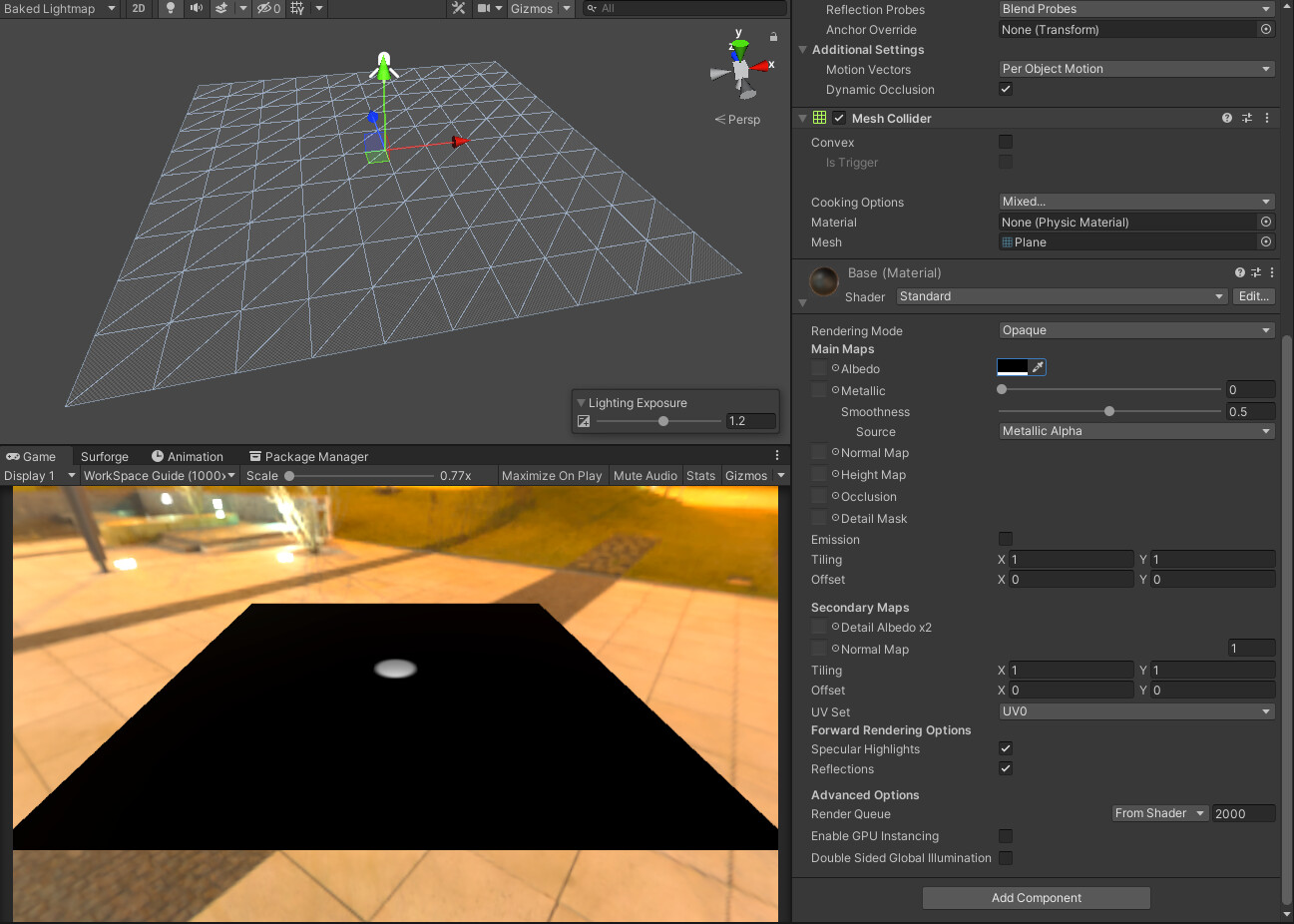 Black objects are not affected by lightmaps. - Unity Engine - Unity Discussions