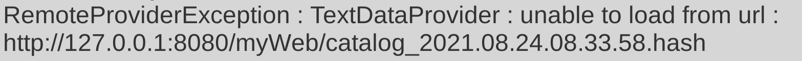 RemoteProviderException: TextDataProvider : unable to load "assets/aa/settings.json" - Unity ...