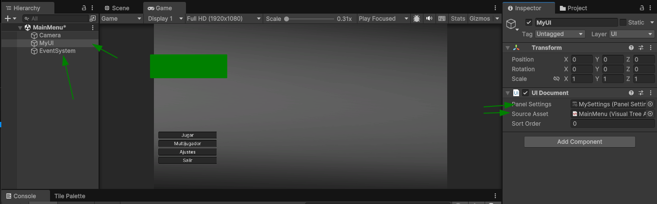 UI Document in Unity 6 (Buttons doesnt works) - Getting Started - Unity Discussions