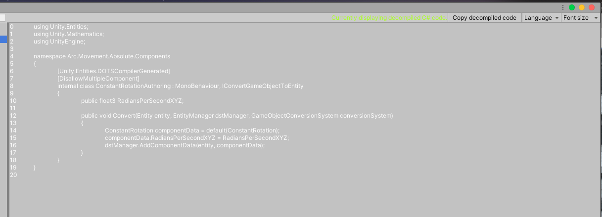 Generateauthoringcomponent Authoring Script Not Visible Is Editor Unity Engine Unity