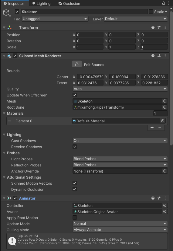 wondering why character remains in tpose? - Unity Engine - Unity ...
