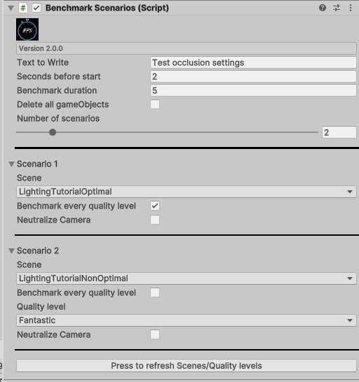 [RELEASED] Benchmark Scenarios - Measure fps and screenshot every ...