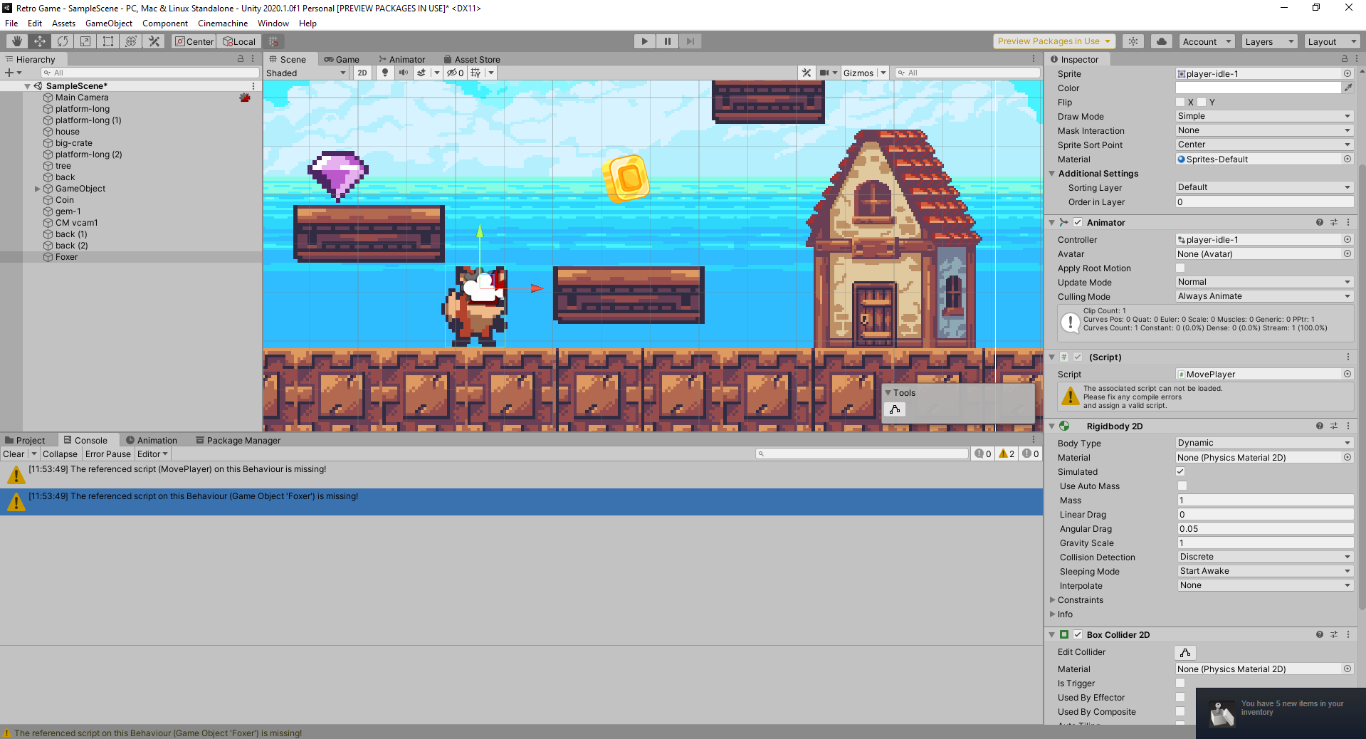 The Referenced Script On This Behaviour Is Missing Error Code Unity 4101