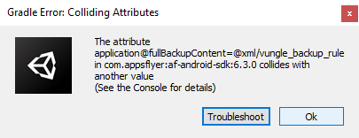 Problem merging Android manifest backup rules - Unity Engine - Unity Discussions