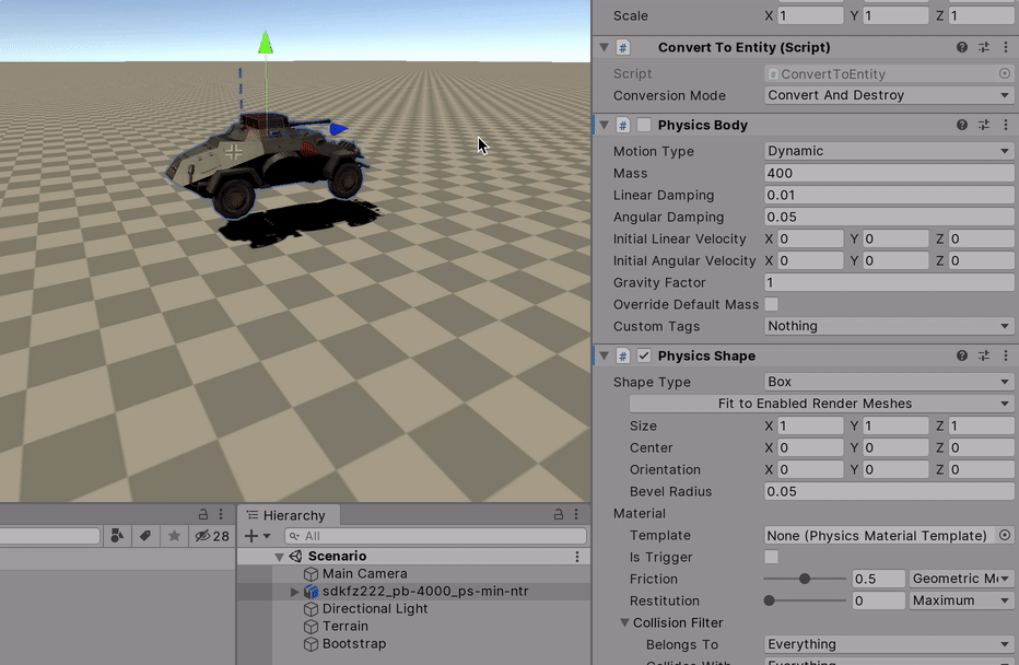 Disabled Physics Components vs. Removed Physics Components - Unity Engine - Unity Discussions