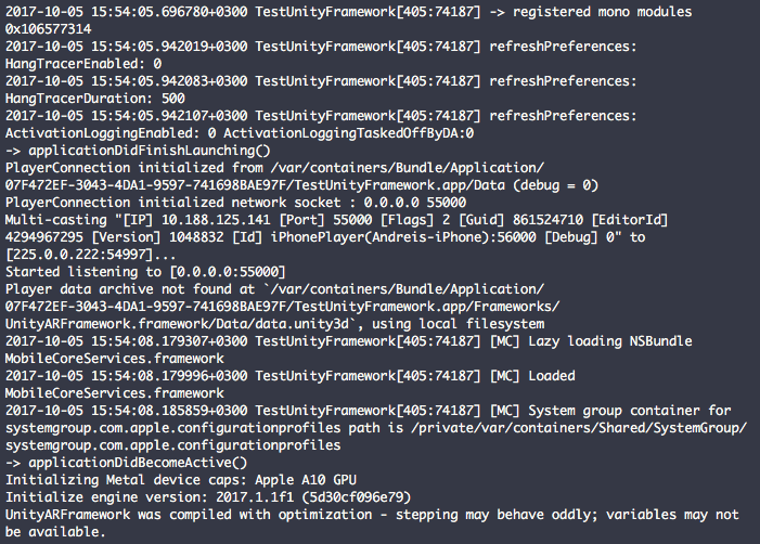 Create Ios Framework From A Unity Project Unity Engine Unity Discussions 