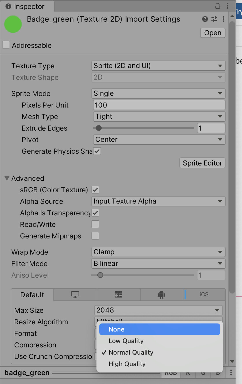 SpriteAtlas compression best practices? - Unity Engine - Unity Discussions SpriteAtlas compression best practices? - Unity Engine - Unity Discussions