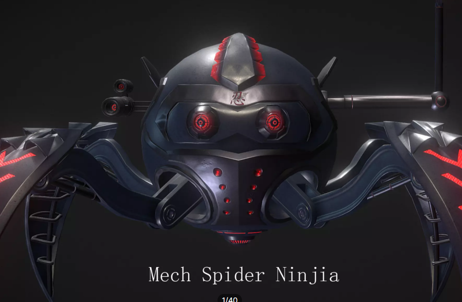 Mech Ninja Spider voucher - Community Showcases - Unity Discussions