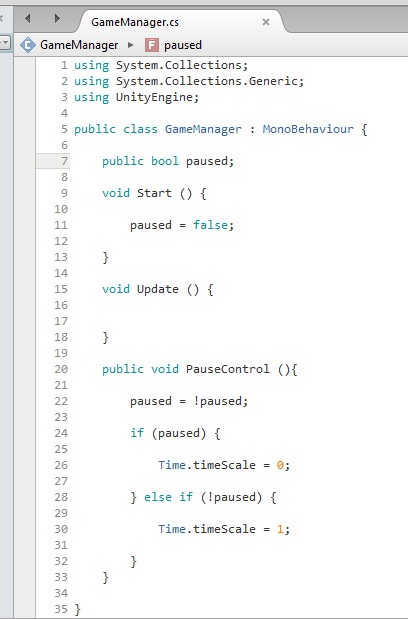 Pause Button - Unity Engine - Unity Discussions