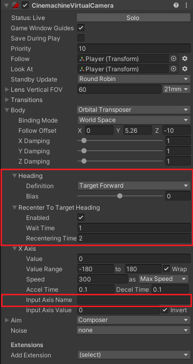 How to re-center camera behind player if using World Space binding? - Unity Engine - Unity ...