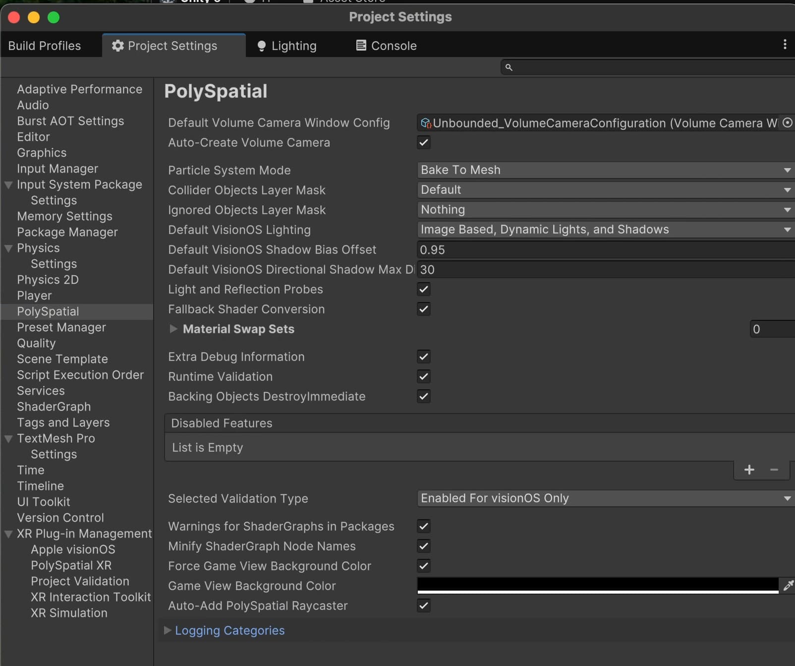 What is the best setup for rendering realistic scenes in VisonOS MR ...