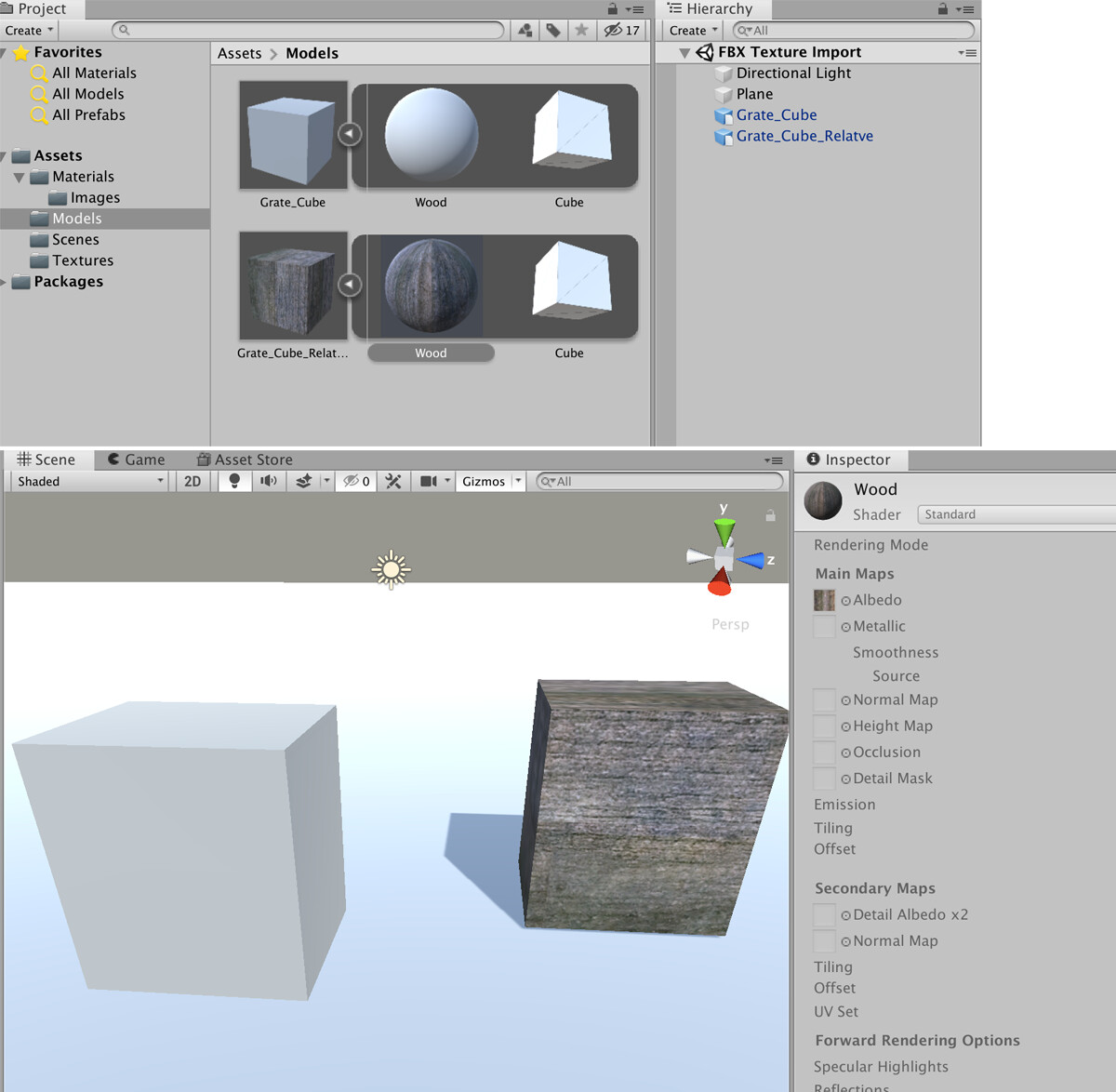 FBX export/imports and materials in Unity - Unity Engine - Unity Discussions
