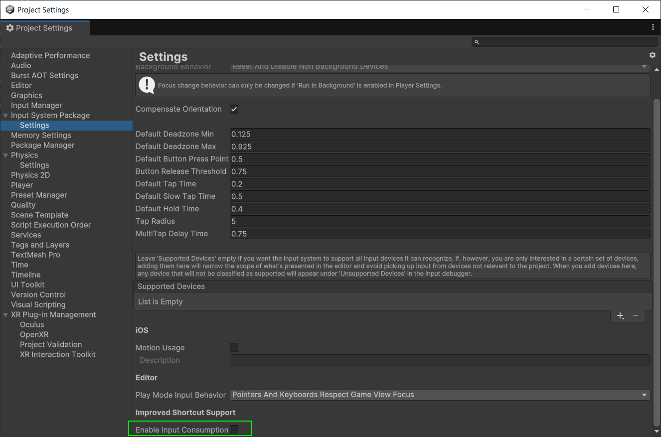How To Block Binding When Its Used With Modifier In Another Action Unity Engine Unity
