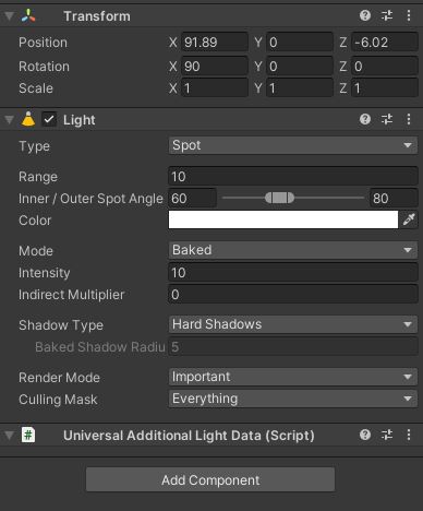 Shadow effect using Baked Spot lights LWRP 2019.3 - Unity Engine - Unity Discussions