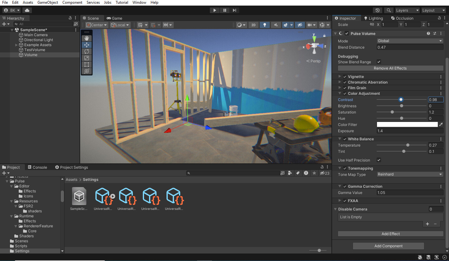 PULSE - Post-Processing Utilities, LUTs, and Special Effects - Community Showcases - Unity ...