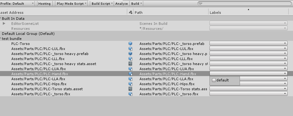 Unable to create new labels? - Unity Engine - Unity Discussions