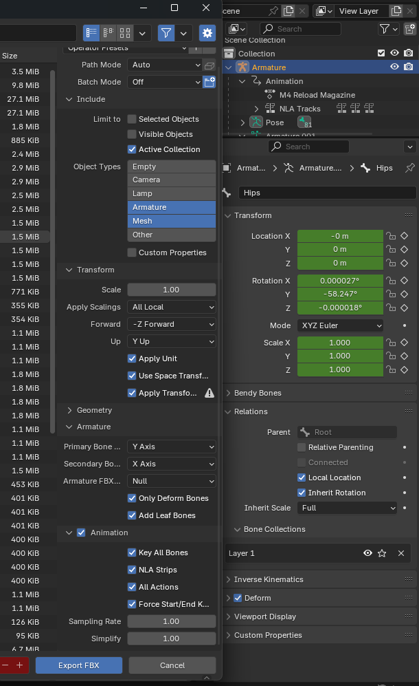 Blender animation fbx export to Unity incorrect Hip bone movement - Unity Engine - Unity Discussions
