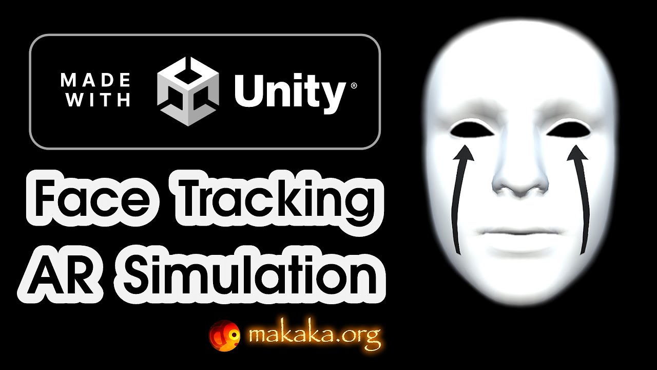 Face Tracking in Unity — Mobile App with AR Masks — Face Filters using AR Foundation (ARKit ...