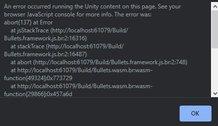 WebGL Unity game not working - Unity Engine - Unity Discussions