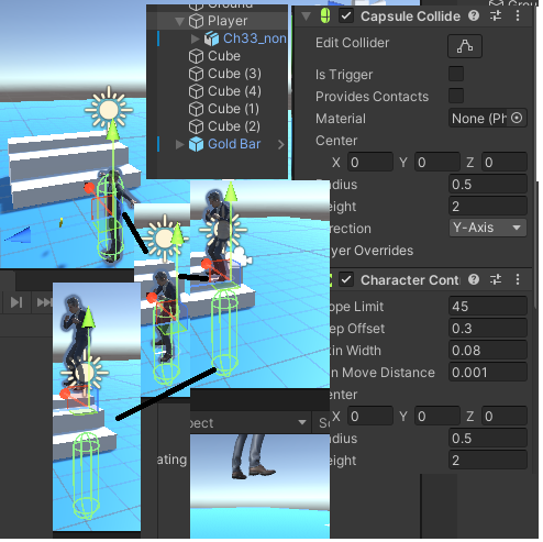 Player jumps, but thinks air is ground. Any easy solutions. - Unity Engine - Unity Discussions