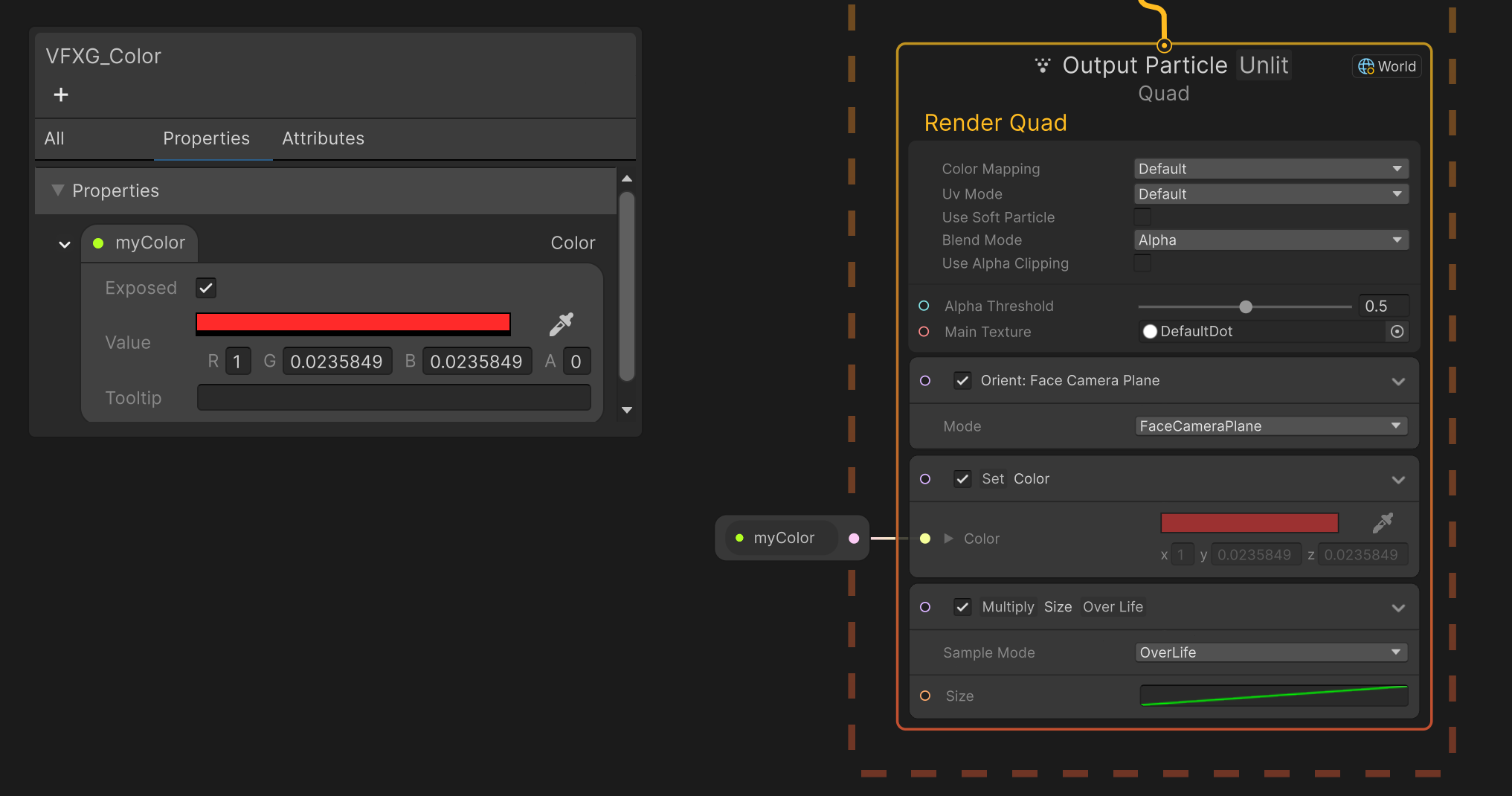 Particle changes color as depending on the color of the earth - Unity Engine - Unity Discussions
