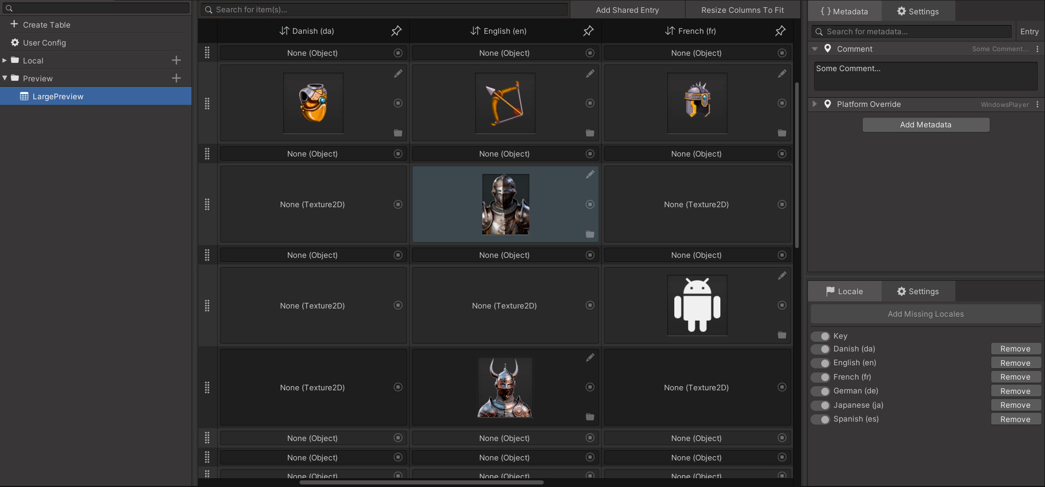 We've totally rebuilt the Unity.Localization workflow in Odin 3.3 - now we're looking for ...