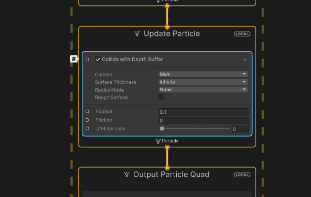 Collide With Depth Buffer Makes Graph Not Render Unity Engine Unity Discussions 