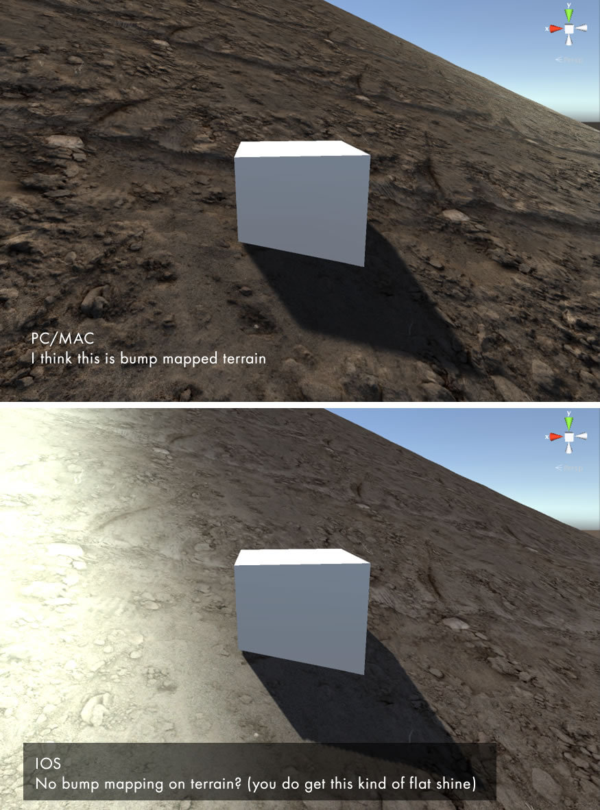Terrain Normal Mapping on IOS - Unity Engine - Unity Discussions