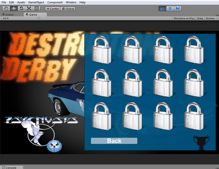 Converting my Menu & Unlocks for the new graphical GUI user interface for learning. - Unity ...