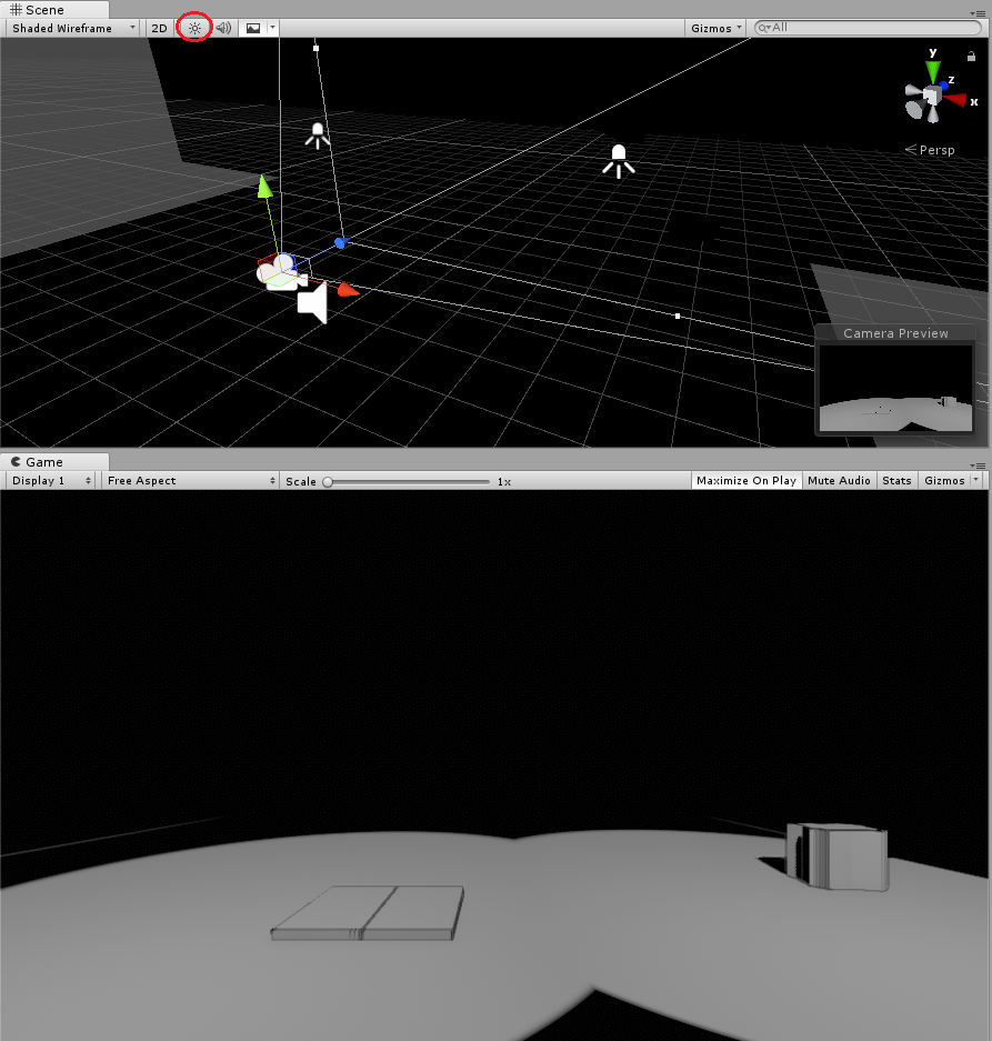 BlendOp Max turns off light attached to Scene view camera - Unity Engine - Unity Discussions