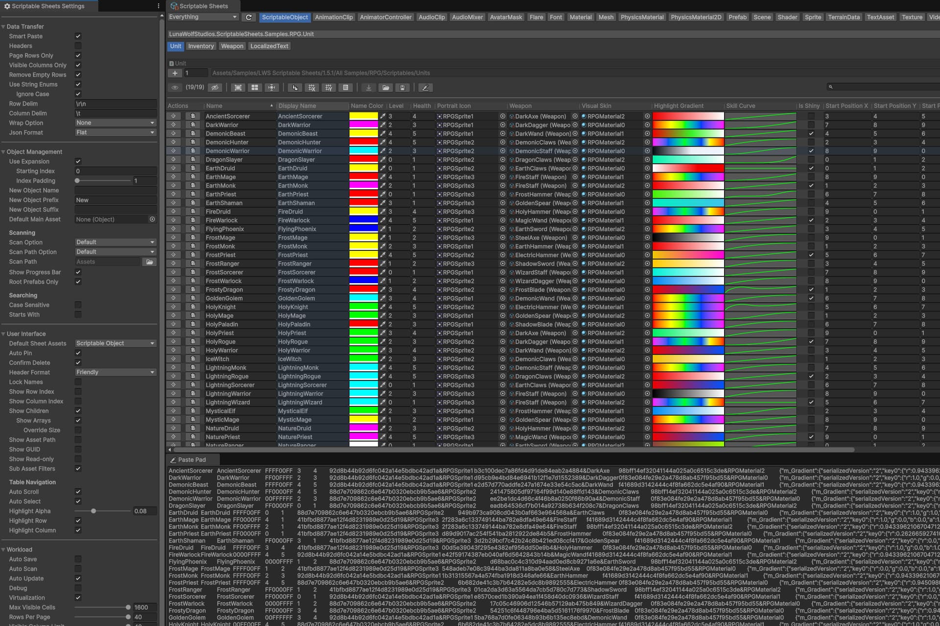 [RELEASED] Scriptable Sheets - Community Showcases - Unity Discussions