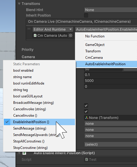 Blend Issue with timeline from cutscene camera to gameplay camera ... Blend Issue with timeline from cutscene camera to gameplay camera ...