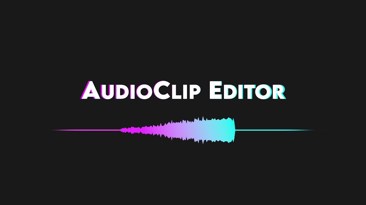 [RELEASED] AudioClip Editor – Edit Volume, Trim, Fade, Normalize Audio in Unity - Community ...