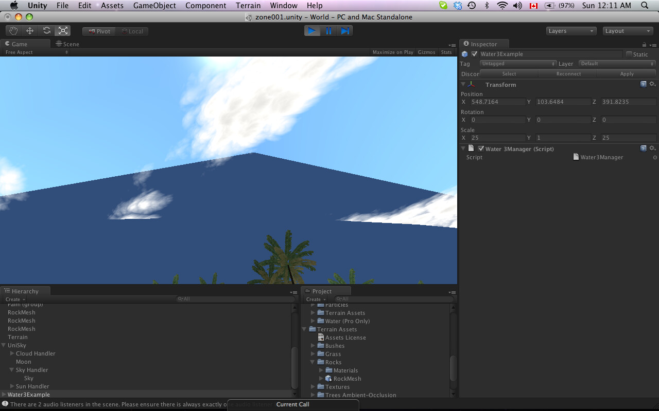 UniSky Issues Please Help - Unity Engine - Unity Discussions