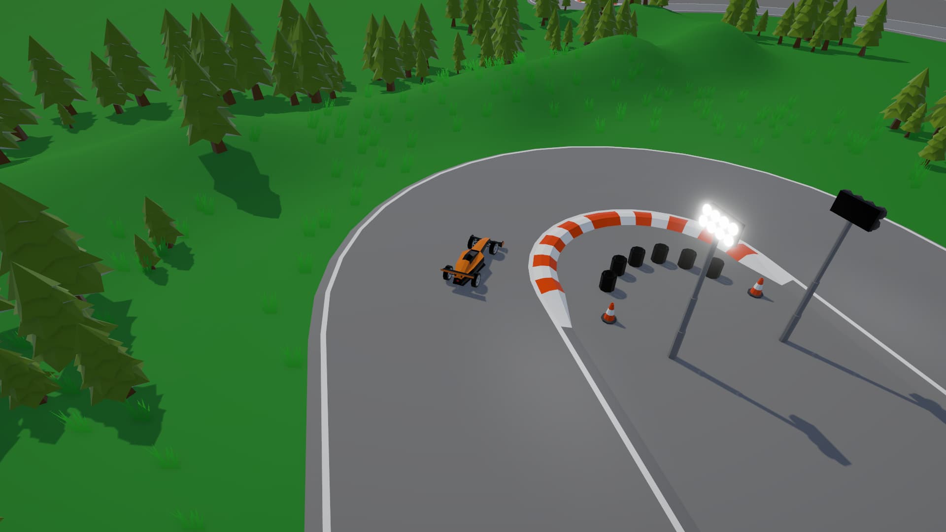 [RELEASED] 🏁 Low Poly Race Kit – Modular Tracks, Stylized Props & More ...