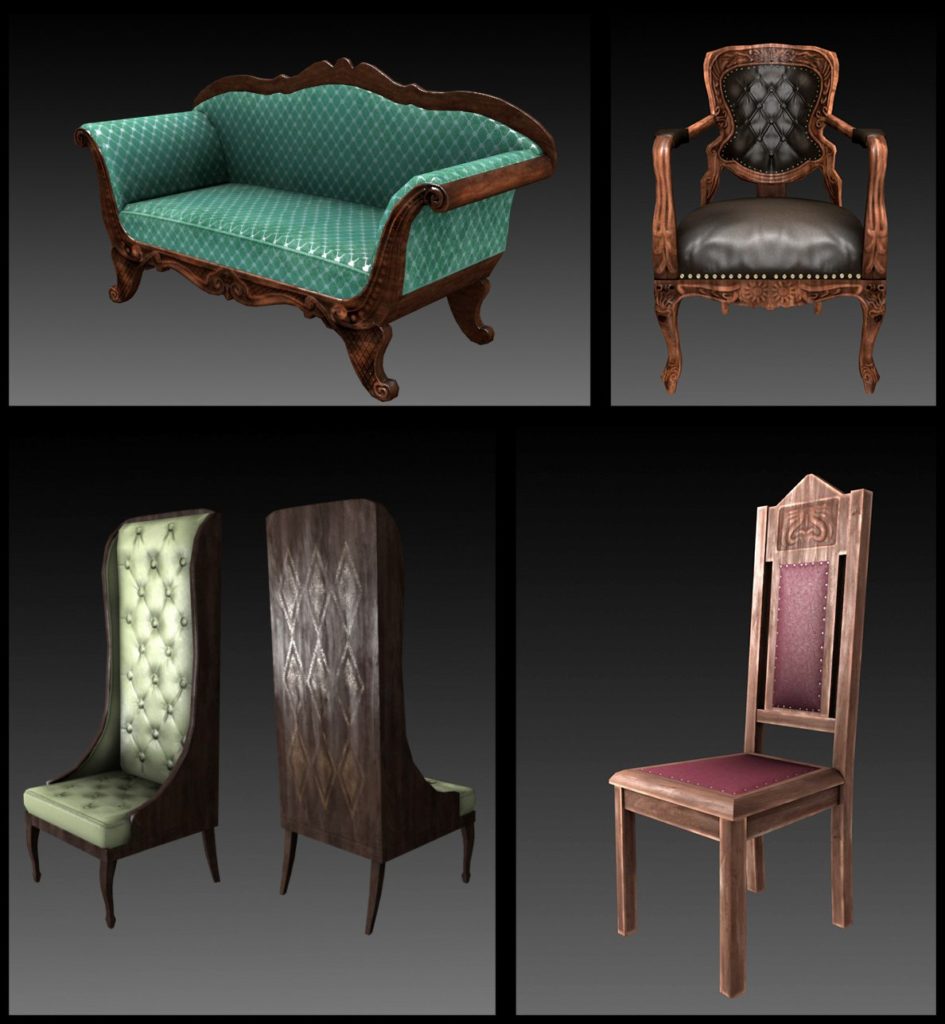 Armchairs Furniture Pack - Community Showcases - Unity Discussions