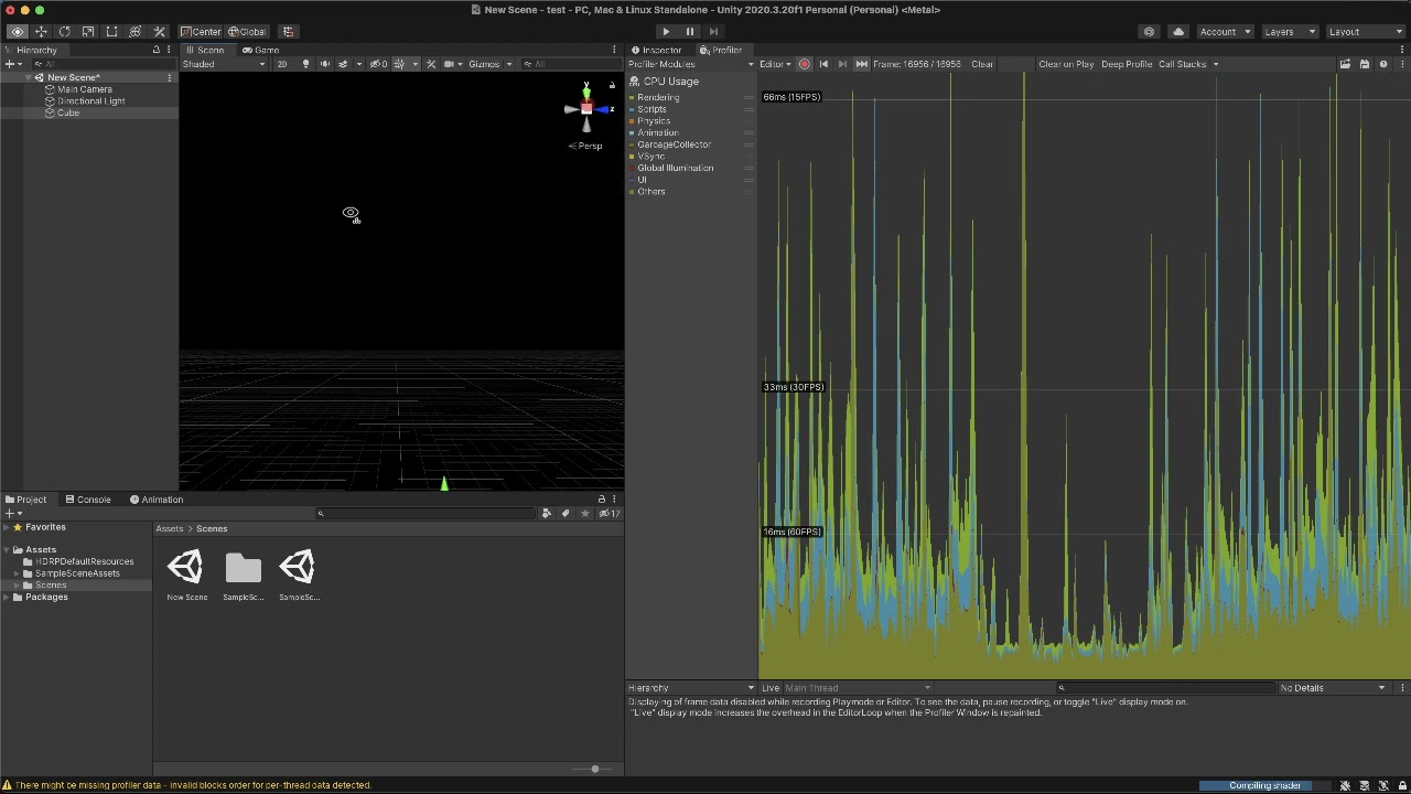 hdrp choppy fps in scene view on mac - Unity Engine - Unity Discussions