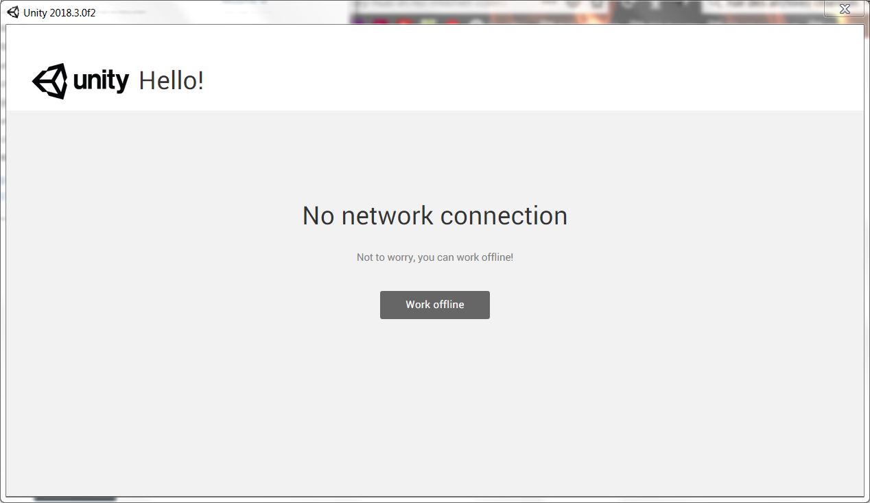[Bug] Failed to launch Unity Hub in no internet connection environment - Unity Engine - Unity ...