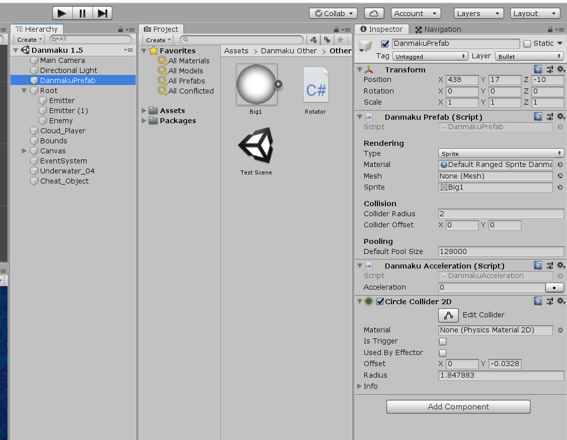 Detecting Collision for DanmakU? - Unity Engine - Unity Discussions