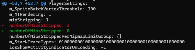 What is numberOfMipsStripped in ProjectSettings - Unity Engine - Unity ...
