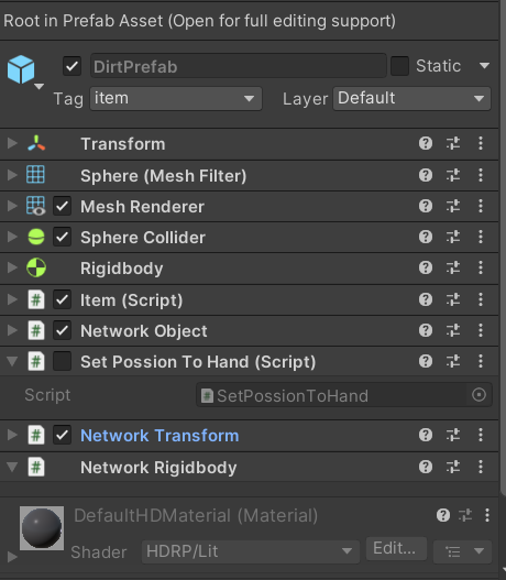 Trying to parent network object with net. transform under another net. object - Unity Engine ...