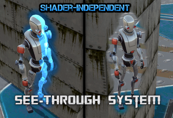 See-Through System - shader-independent visibility obstruction handling ...