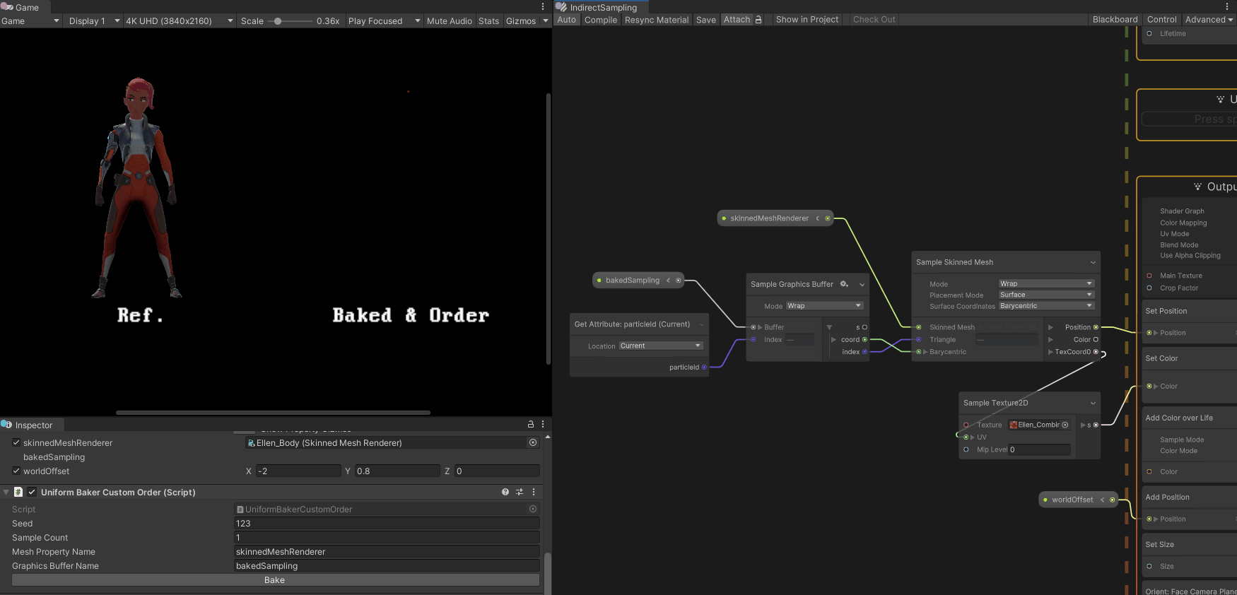 Uniform Distribution with Skinned Mesh Sampling - Unity Engine - Unity Discussions