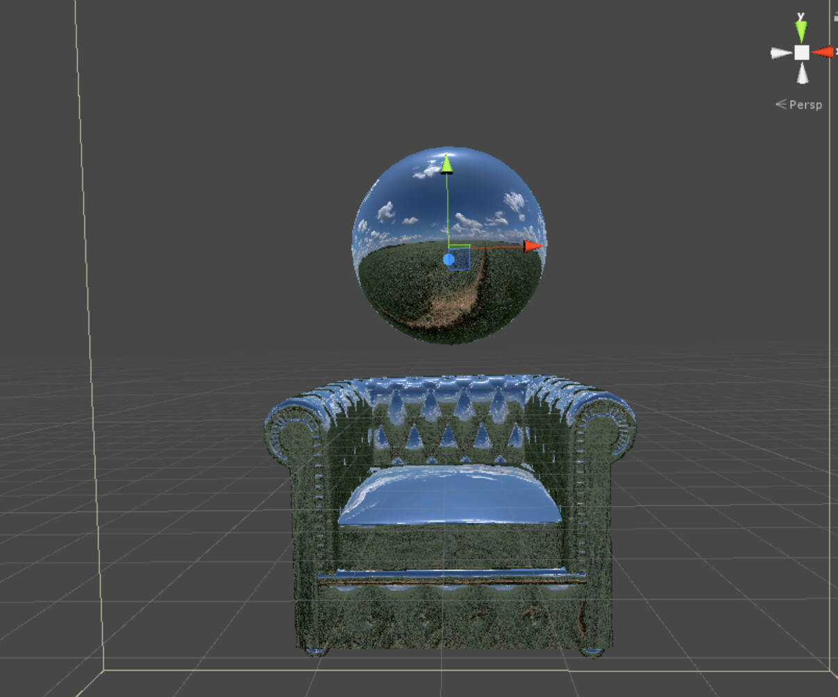 mirror reflection using reflection probe - visible uv seam, offset, artifact - Unity Engine ...