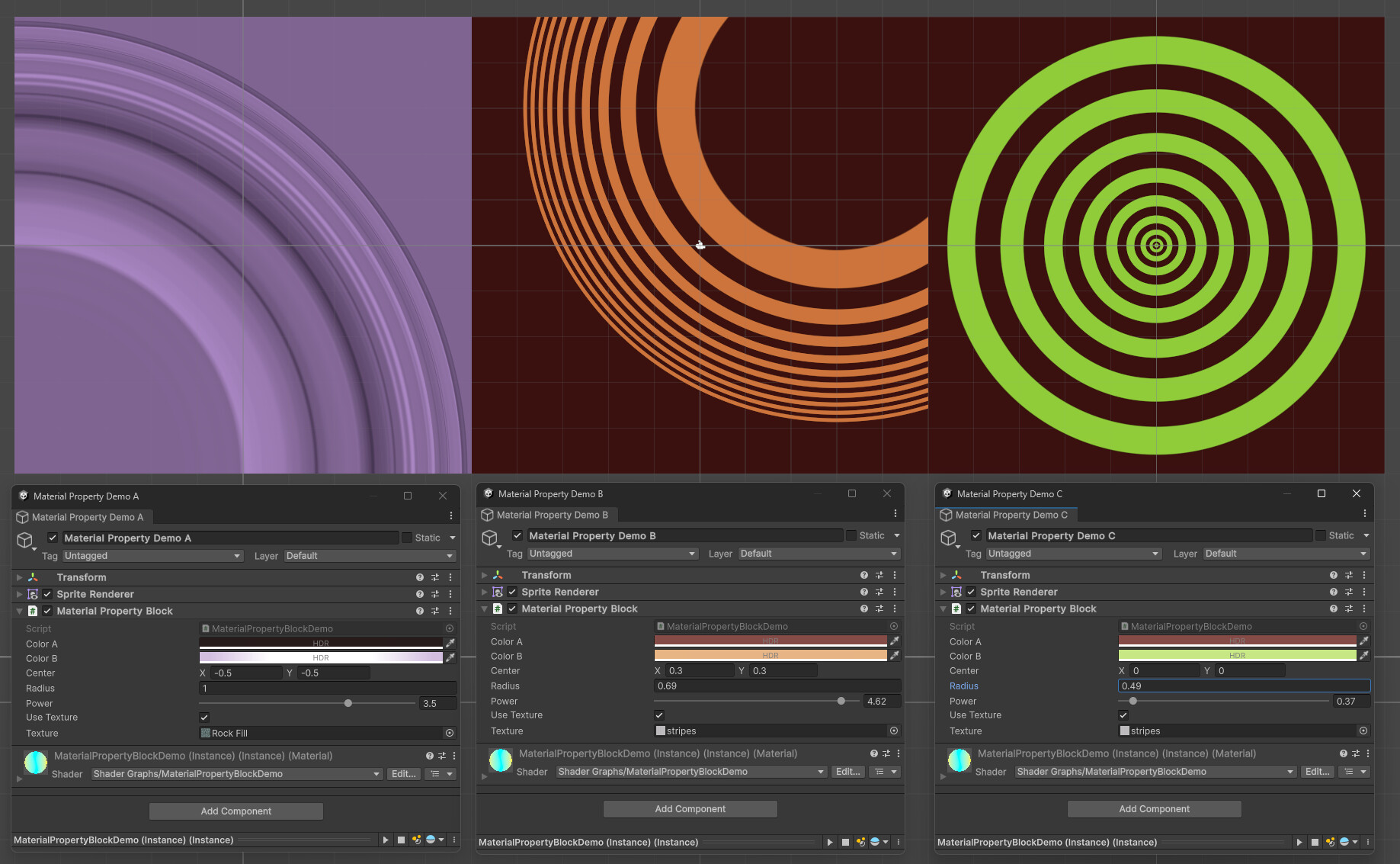 Unique Material Properties per Renderer - Unity Engine - Unity Discussions