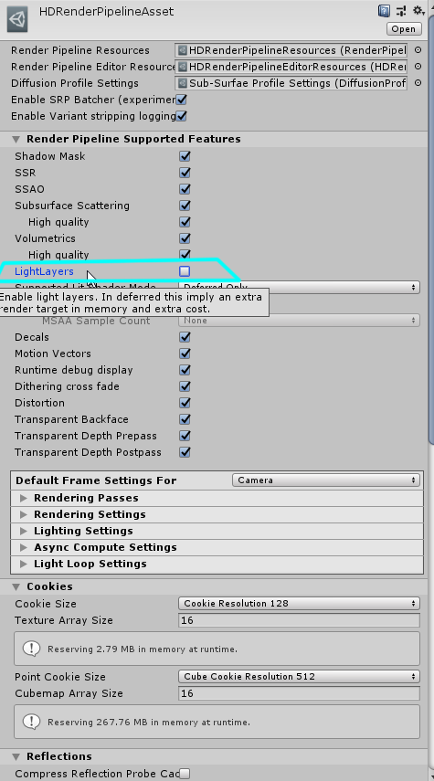 Light layers in HDRP - Unity Engine - Unity Discussions Light layers in HDRP - Unity Engine - Unity Discussions