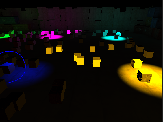 Instancing + Baked GI + Light probes + Real time spot light - Unity Engine - Unity Discussions