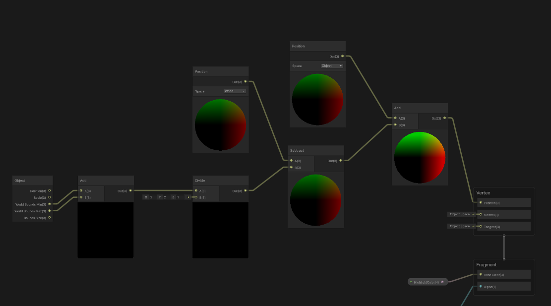 Trying to scale shader vertex from center but it's scaling from the pivot - Unity Engine - Unity ...