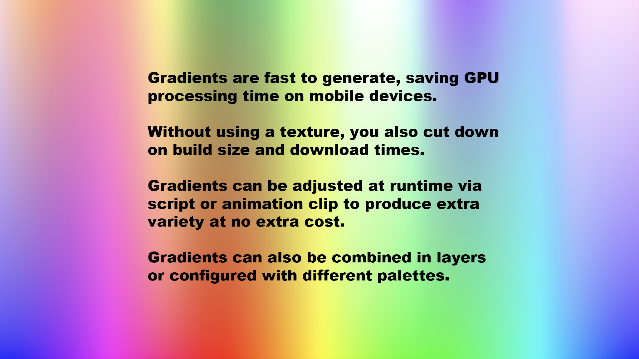 New Gradient Shader Pack Realtime Animatable Gradient Shaders Community Showcases Unity