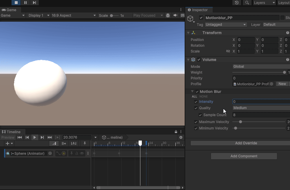 Recorder not capturing motion blur HDRP - Unity Engine - Unity Discussions
